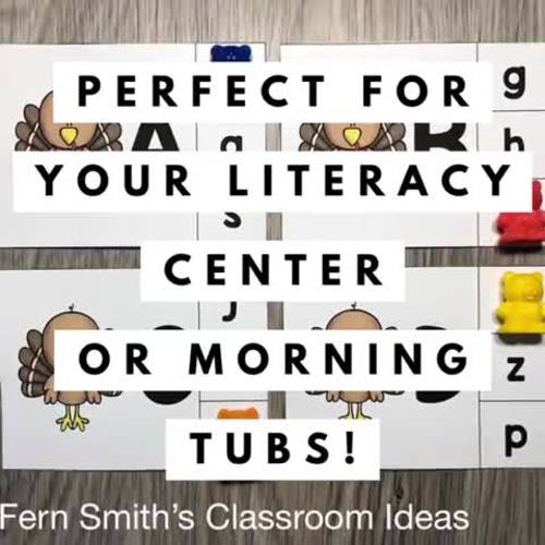 Alphabet Clip Cards Dollar Deal by Fern Smith's Classroom Ideas | TPT