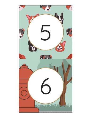 Dog & Bone | Calendar Grid | Diverse Holidays | 5" x 5" Cards | TPT