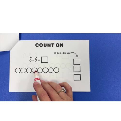 Subtraction Strategies Book by Cassioppi Craze - Renee Cassioppi