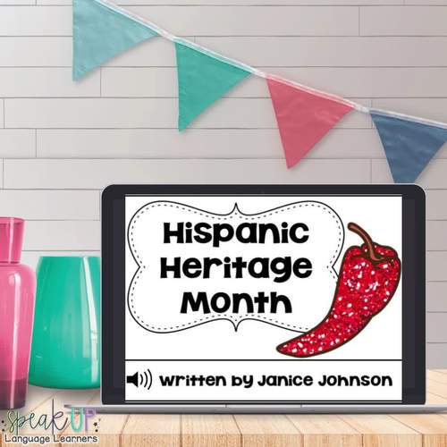 What is Hispanic Heritage Month? - Printable & Boom Cards with Audio ...