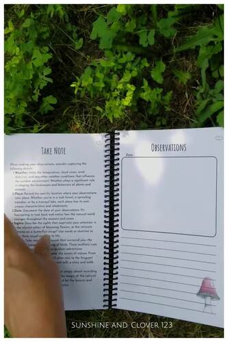 Nature Journals for Kids Nature Study Outdoors Observation Nature ...