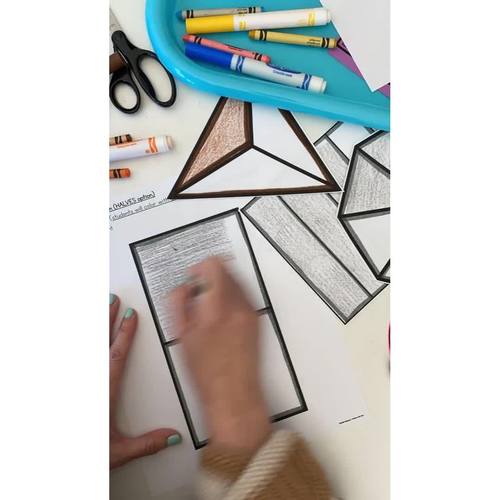 Easter Fractions Spring Bunny Rabbit Craft Activity by Michelle Hudgeons