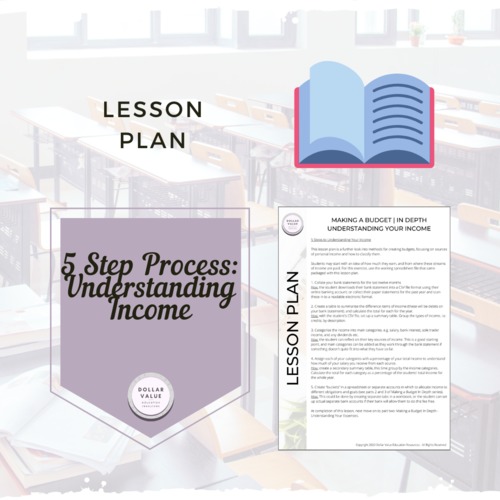 Budgets In Depth Part 1: Understanding Income Resource Pack | TpT