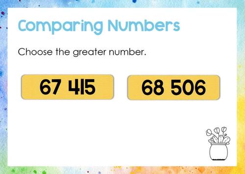 Comparing and Ordering 5-Digit Numbers - Boom Task Cards | TpT