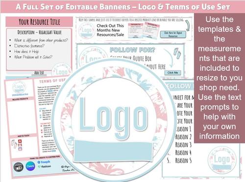 TPT Banner & Logo Design 5 by DigiTechTeacher | TPT