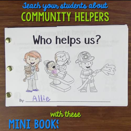 Community Helpers - Digital and Print Readers and Activities | TpT
