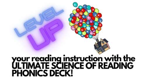 SCIENCE OF READING ULTIMATE PHONICS DECODING DECKS (Over 1000 cards!)