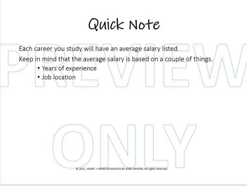 Careers Working with Children PowerPoint - FACS, FCS Child Development ...