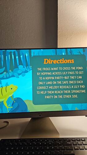 Froggy Hop Spring Melody Interactive Elementary Music Activity | TPT