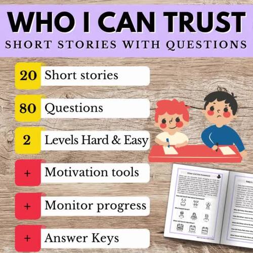 Who I Can Trust / Stranger Danger Scenarios Good vs Bad Friend ...