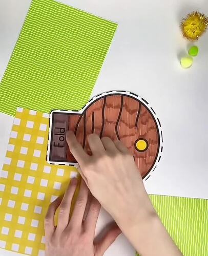 Squirrel Hibernation Craft Winter or Spring Craftivity No Prep Art Project