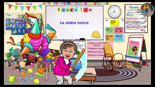 Spanish Phonics Week # 17 - Word Builders Game - Sílaba tónica y afijos