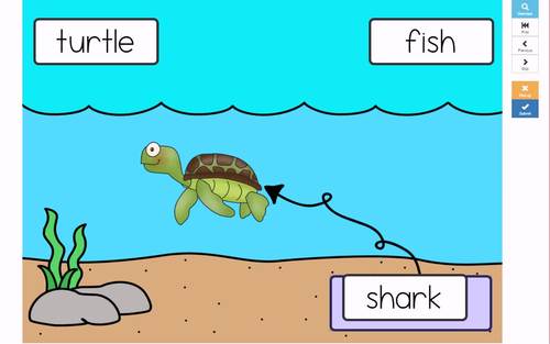 Boom Cards™ I Can Label an Ocean by Kindergarten Kristy | TPT