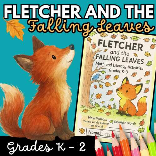 Fletcher and the Falling Leaves Activities | Math & Literacy Worksheets K–3