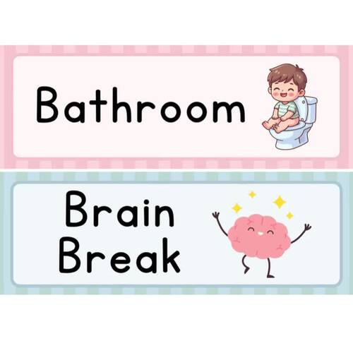 Visual Timetable | Editable Visual Schedule Cards| ESL Kindergarten ...