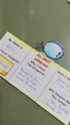 Labor Day Activities & Craft /Career Exploration Worksheet by Fun Every Day