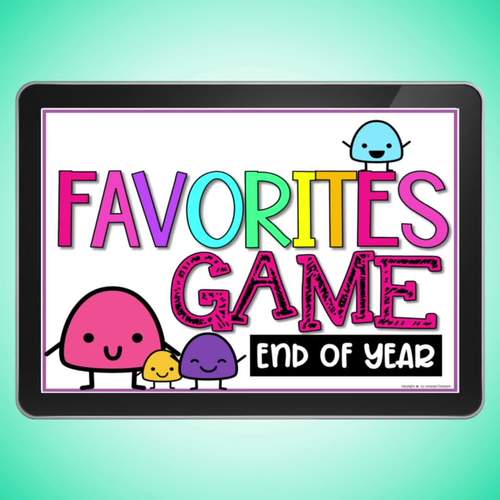 End of the Year Digital Morning Meeting game- Digital Fun Friday Games