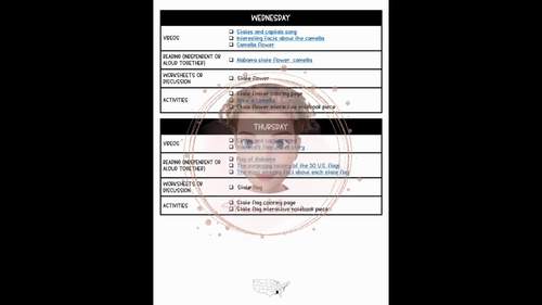 Alabama State Unit Study BUNDLE | Capital, Bird, Flower, Flag, Animal ...