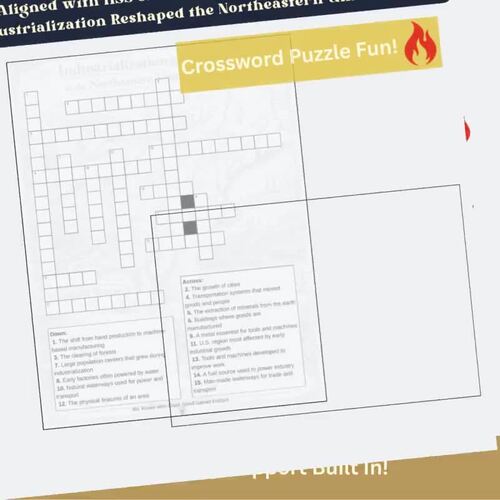 Impacts of Industry & Technology in the Northeast — Puzzle Pack HSS 8.6.1