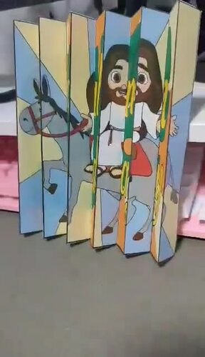 Palm Sunday Crafts Agamograph Art Jesus Activities Christian Easter ...