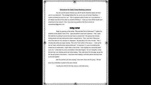 Halloween Compare and Contrast Bats by Nala Bella Teaching | TPT