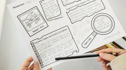 Hawaii Craft Bird Research Extinct Animals Pacific Islanders Heritage ...