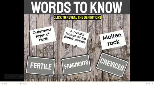 Landforms Interactive Google Slides™ Presentation | Distance Learning