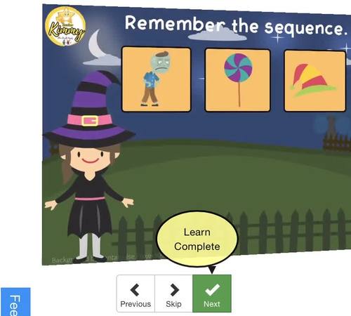Halloween Picture Sequencing Visual Memory by Teacher Kimmy | TPT