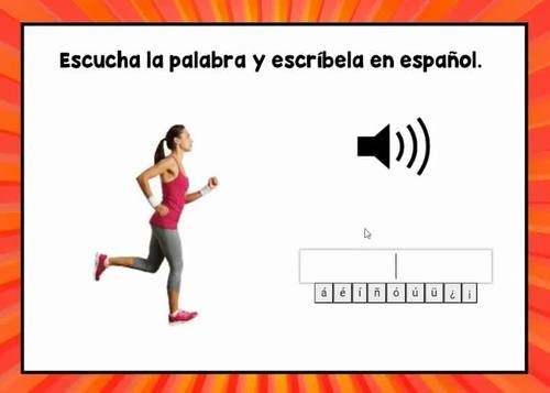 Spanish ER, IR Verbs Boom Cards, Spanish Digital Flashcards, Writing