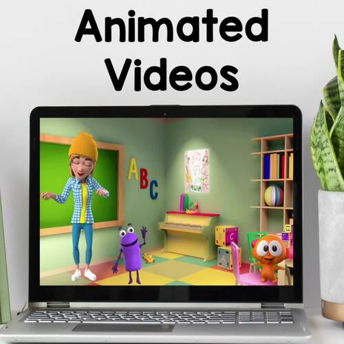 Short Vowels Animated Videos Activities Kindergarten 1st Grade Phonics ...