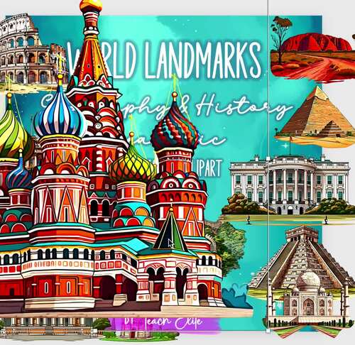 World Landmarks High School History and Geography clipart png images
