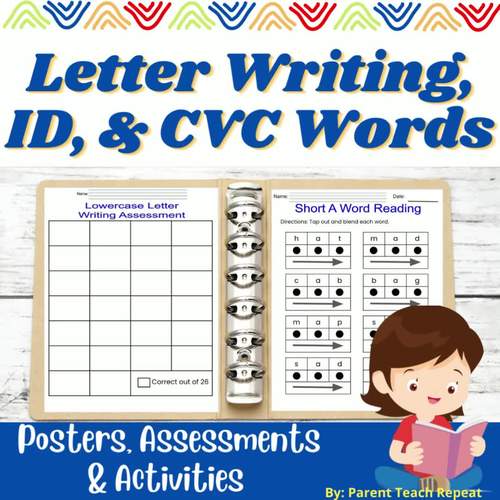 NO PREP Phonics Reading Intervention| Short Vowels CVC | Assessment Data