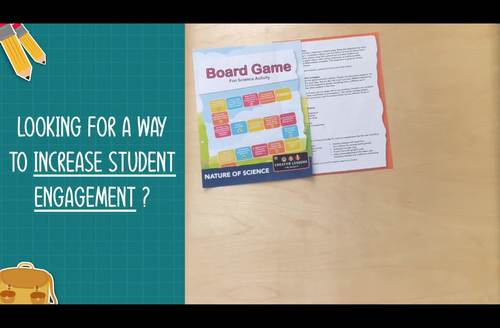 Scientific Method Fun Board Game | Nature of Science by Anaice Lessons