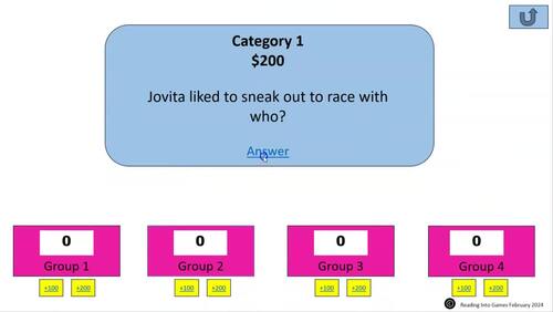 Bluebonnet Jeopardy 2024-2025 Jovita Wore Pants by Aida Salazar | TPT