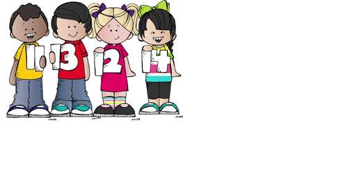 Kidlettes Alphabet 4 clip art number clip art COLORED by Melonheadz Clipart