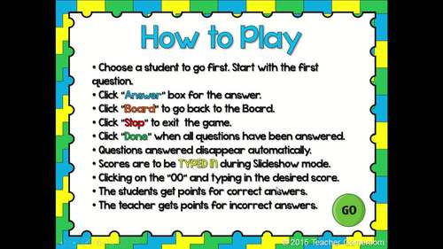 Multiplying Numbers Powerpoint Game Bundle by Teacher Gameroom | TPT