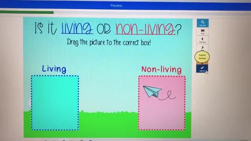 Living vs. Non-Living Sort! (Boom Cards) by Miss Burford | TPT