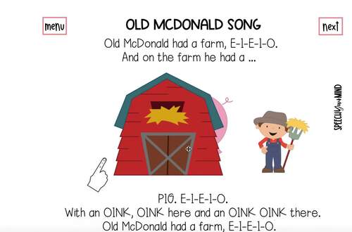 Farm Craft and Old McDonald Boom™ Cards Early Language Bundle | TPT