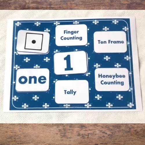 Number Sorting Mats 1-10 | Number representations| Math Centers Activity