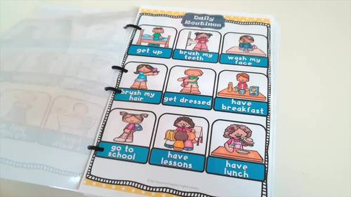Daily Routines - Interactive book by My Classroom Creative English ...