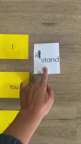 Interactive Subject-Verb Agreement Verb Cards 1: ESL Grammar Activity