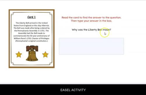 Symbols of America Scavenger Hunts BUNDLE 6 Hunts with Easel Options