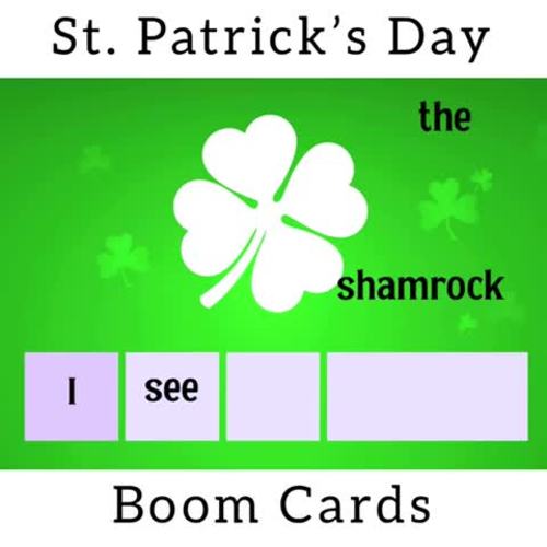 St Patrick’s Day Sentence Building | Boom Cards by Disha Digital School
