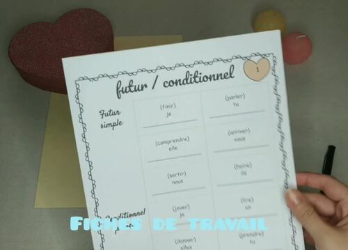 NO PREP French Daily Work FEBRUARY - Verbs : B1 level - Travail ...