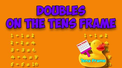 Double Numbers on the Tens Frame (Music Video!) by Mr Rs Songs for Teachers