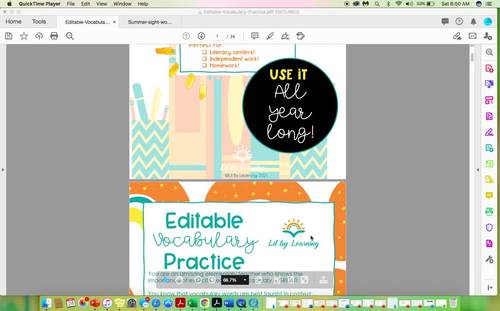 Editable Vocabulary Games, Activities & Practice | use with ANY words ...