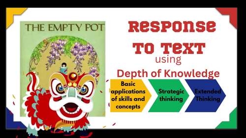 The Empty Pot and Writing Text Dependent Responses by Mach 1 Learning