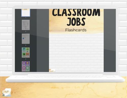 Classroom Jobs Flashcards: Editable Classroom Management Tool | TPT