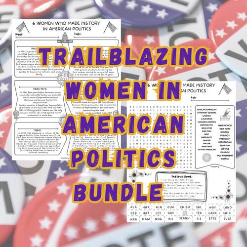 Trailblazing Women in American Politics Bundle by Wander Women Project