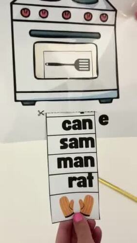 Baking CVCe Words Phonics Activity by Hello Mrs Burke | TPT